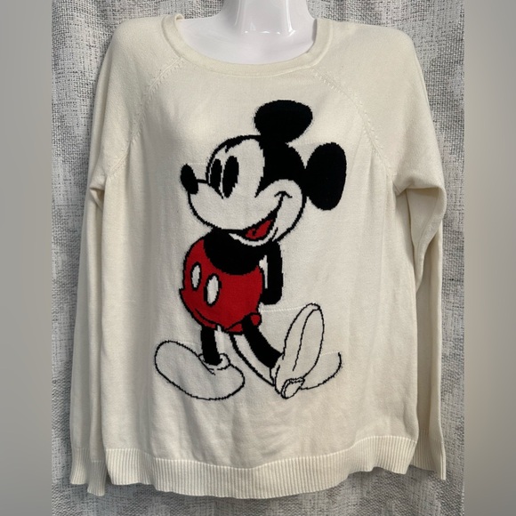 Disney | Sweaters | Mickey Mouse Cotton Lightweight Sweater | Poshmark
